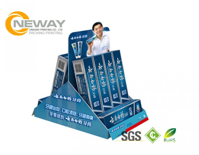Corrugated Shine Color Cardboard Advertising Displays / Free Standing ...