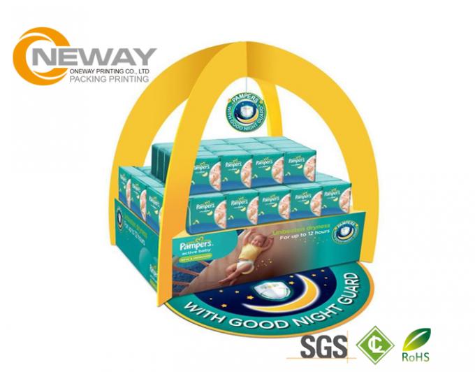 Foldable Corrugated Cardboard Display Stands Pallet Pop Up Grocery ...