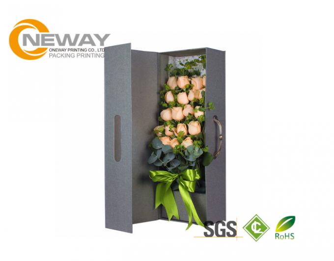 Professional Custom Flower Gift Box , Hologram Floral Delivery Boxes ...
